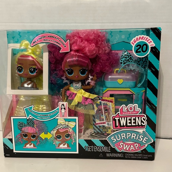 L.O.L. Surprise! | Toys | Lol Surprise Tweens Surprise Swap Cora Curls ...